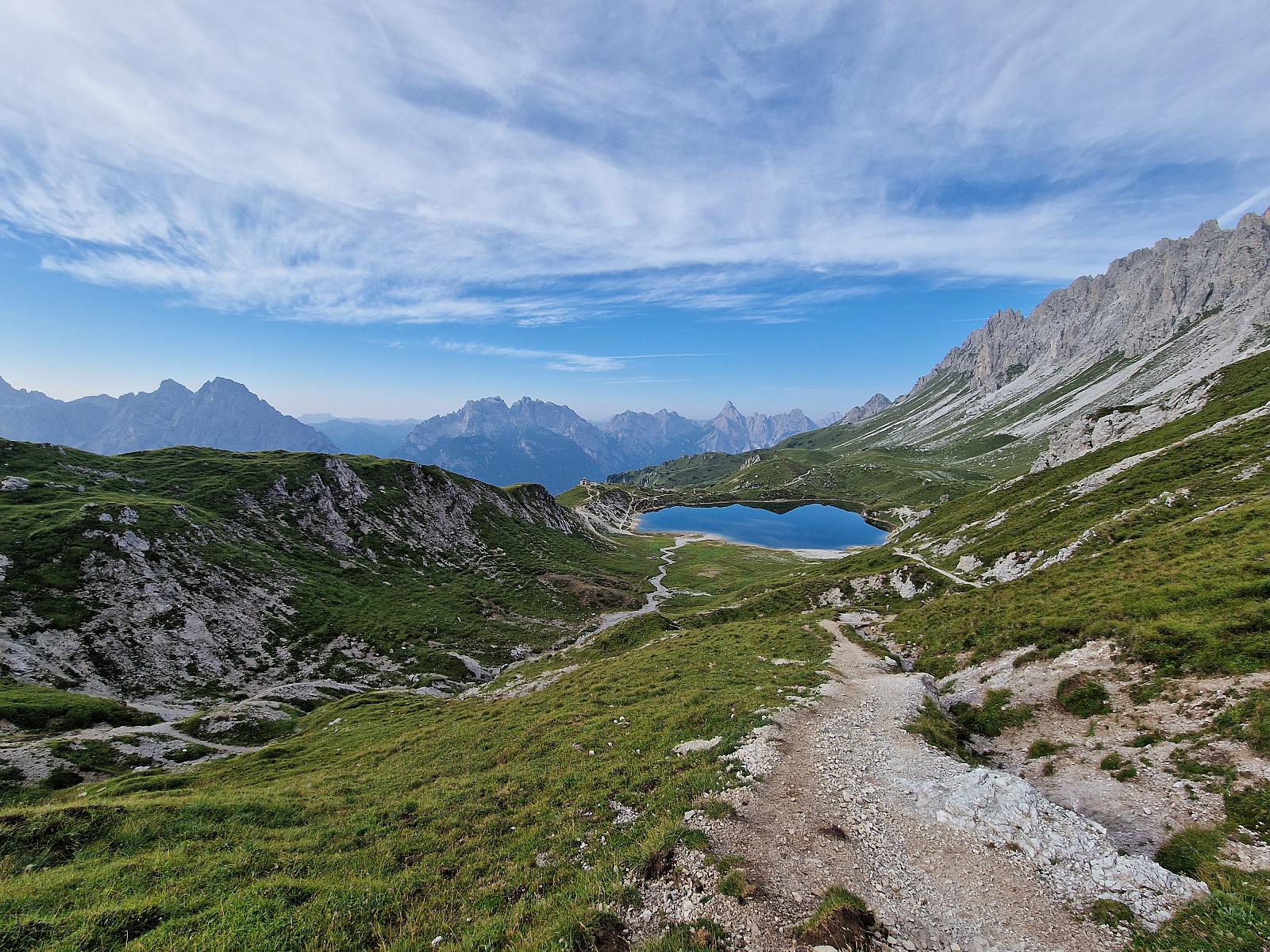 Laghi d'Olbe dal rifugio Monte Ferro